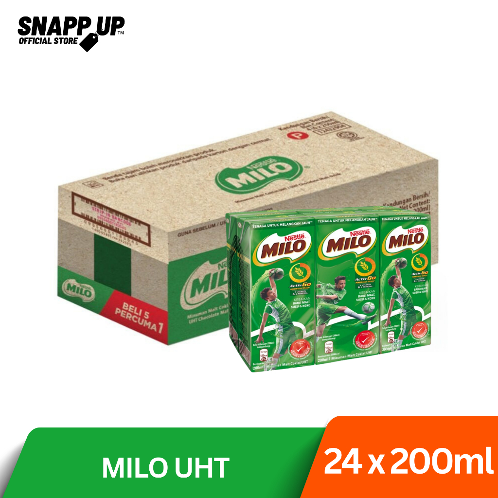 Nestle Milo Activ-Go UHT 200ml x (4 x 6) | Shopee Malaysia