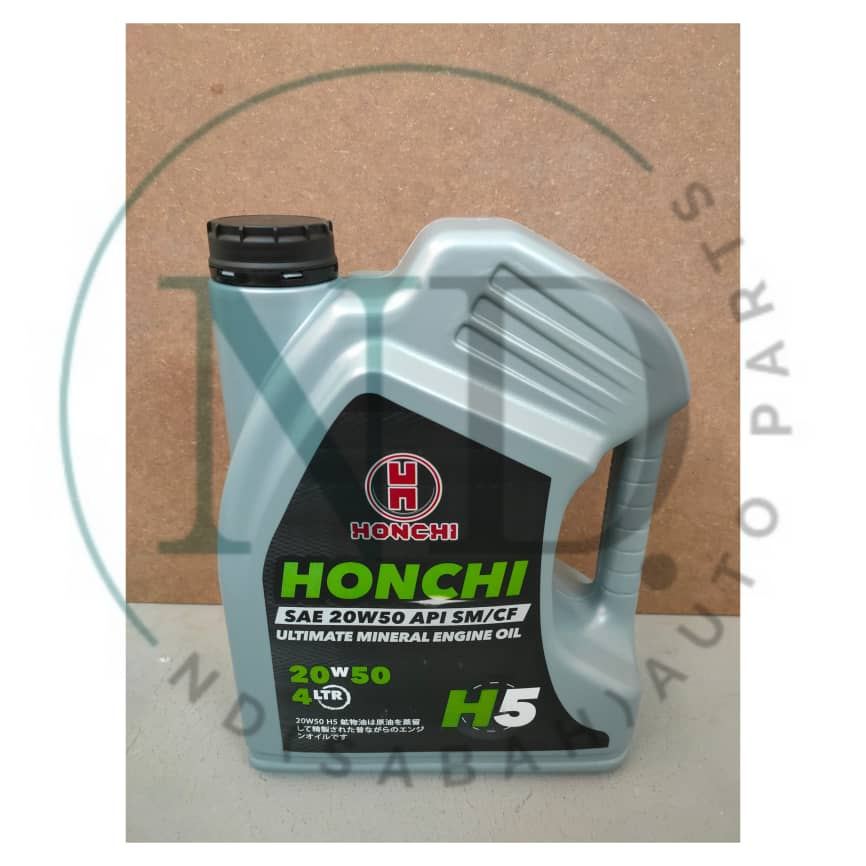 HONCHI SAE 20W50 API SM/CF ULTIMATE MINERAL ENGINE OIL 4 LITRE | Shopee Malaysia