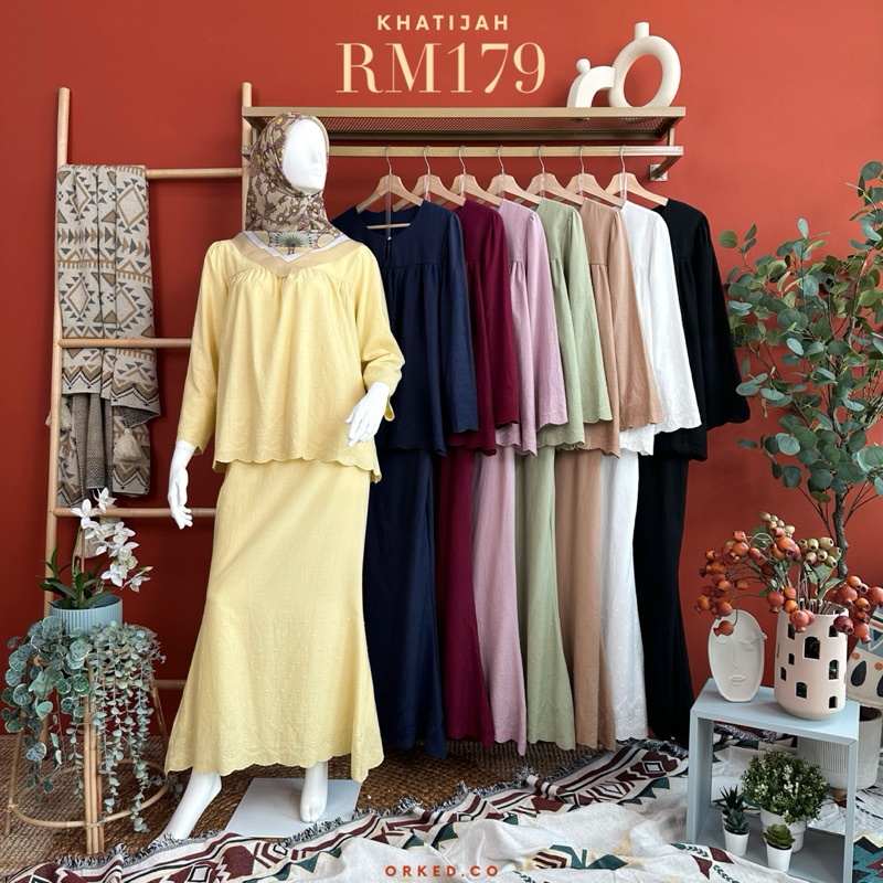 KHATIJAH BY BUTIK ORKED.CO | Shopee Malaysia