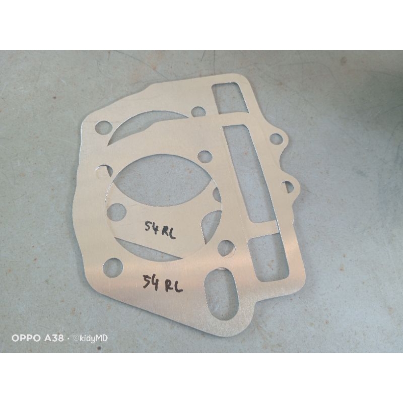 gasket head ex5 class1 wave100 custom block 54 red leo | Shopee Malaysia