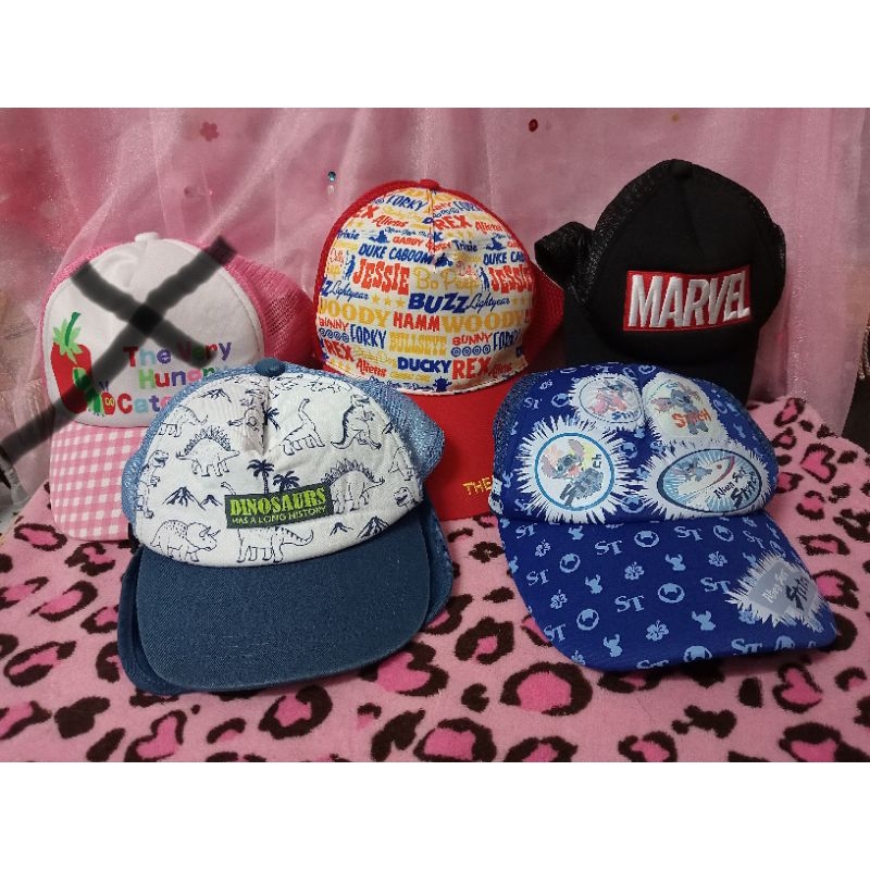 cartoons caps Disney Sanrio toy story marvel | Shopee Malaysia