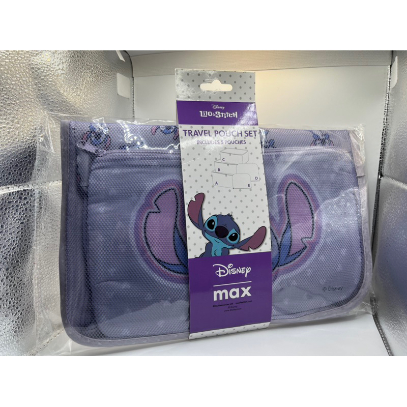 Disney Lilo & Stitch Travel Pouch Set | Shopee Malaysia