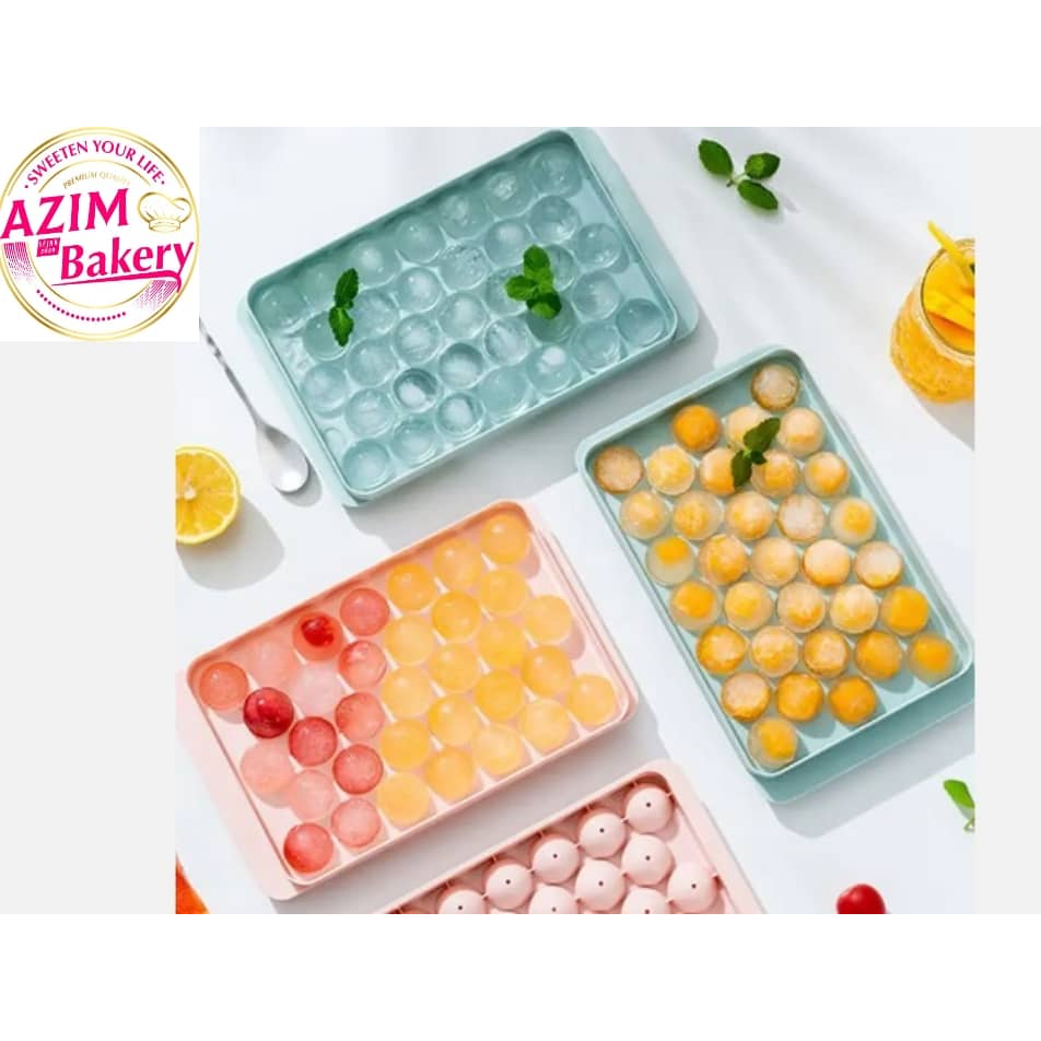 Acuan Viral Jelly Ball 33 Holes Ice Ball Tray Ice Tray Ice Cube Maker ...