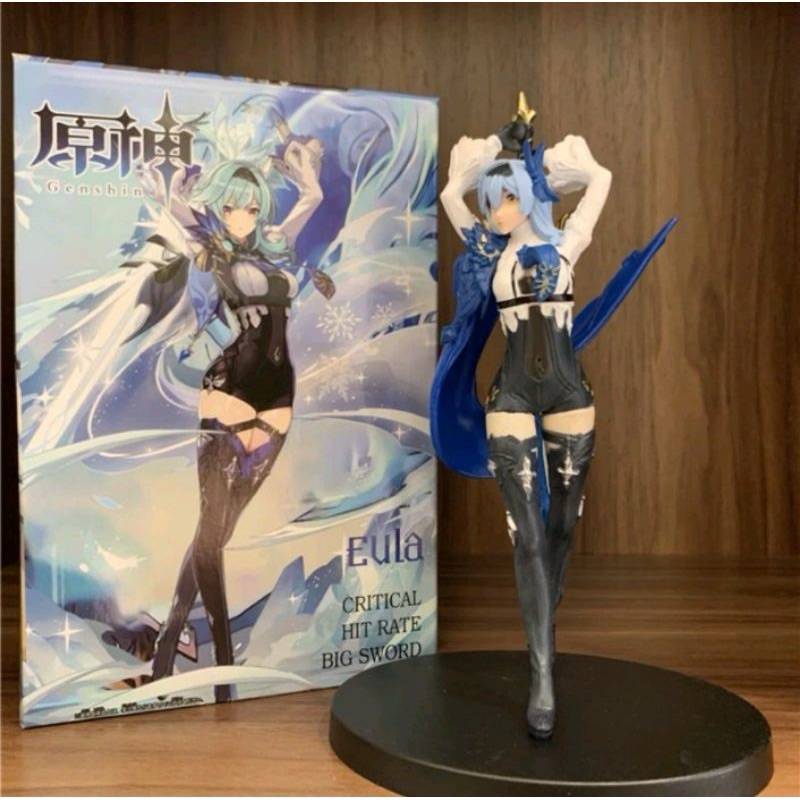 17cm Anime Figure Genshin Impact Eula PVC Action Figure Collection ...