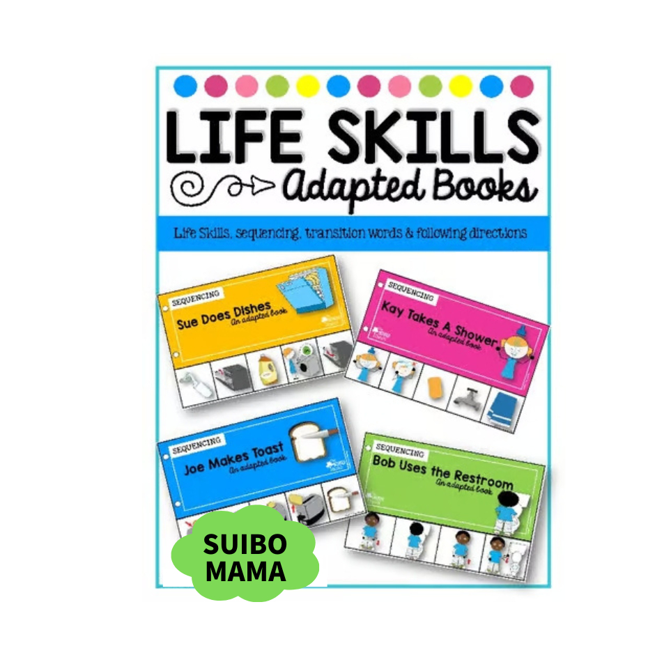A506 – [PDF] LIFE SKILLS Adapted Sequencing Books 32 pages - busy book ...