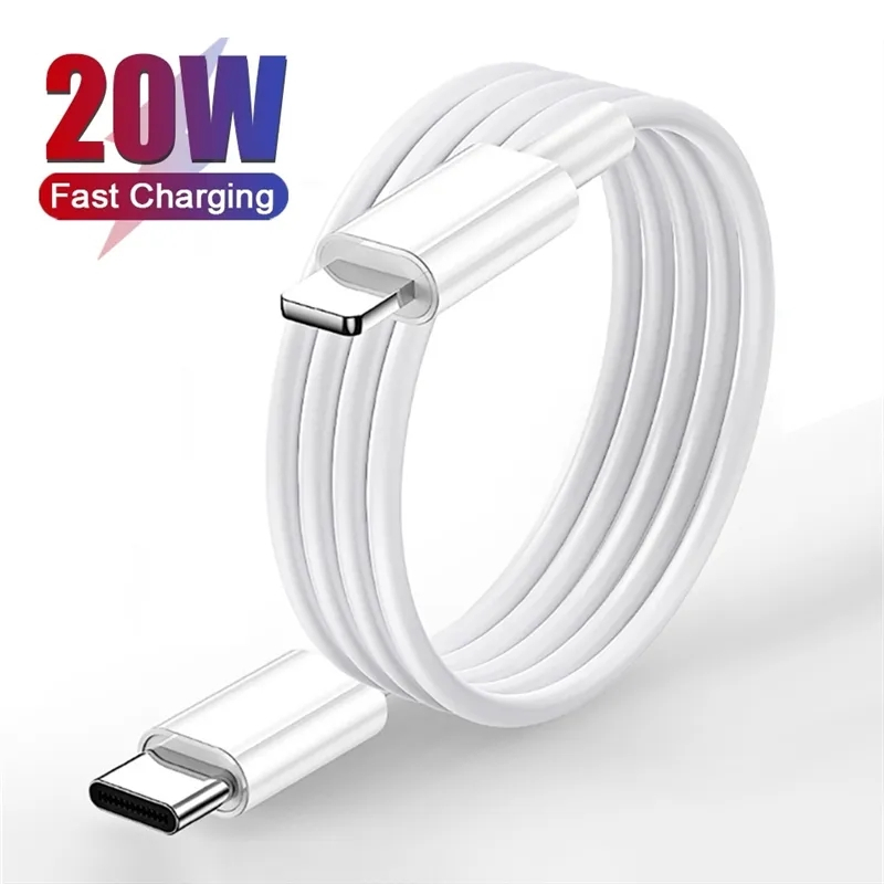 20W PD Fast Charging USB Type C to Lightning Cable For Apple iPhone 14 ...