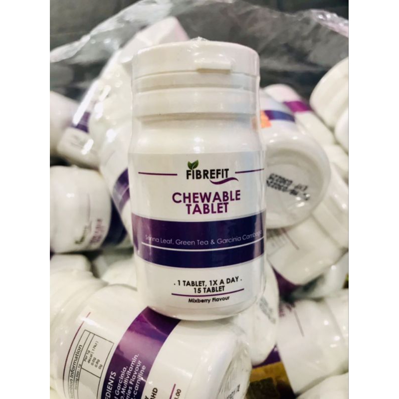 FIBREFIT NEW FORMULA CHEWABLE TABLET SLIMMING TABLET | Shopee Malaysia