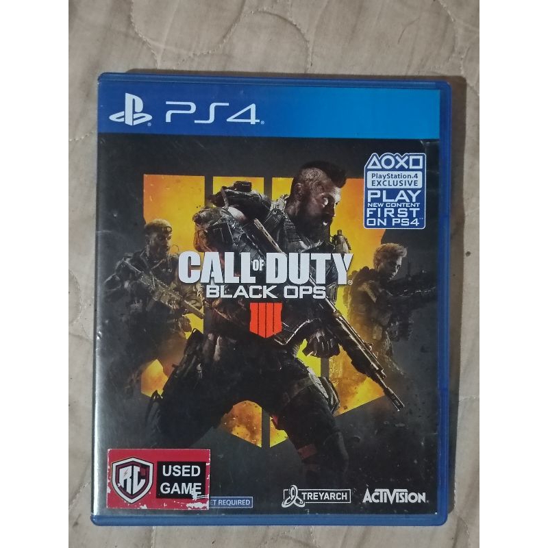 Call of duty 4 (R3) ps4 used disc FREE SHIPPING UP TO RM20 | Shopee ...