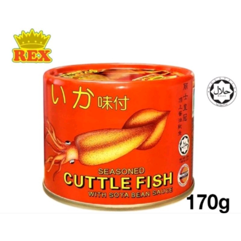 Cuttlefish Can Sotong Tin Rex | Shopee Malaysia