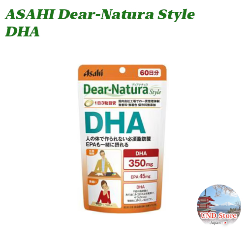 ASAHI Dear Natura Style DHA Supplement 60 Days【Direct from Japan ...
