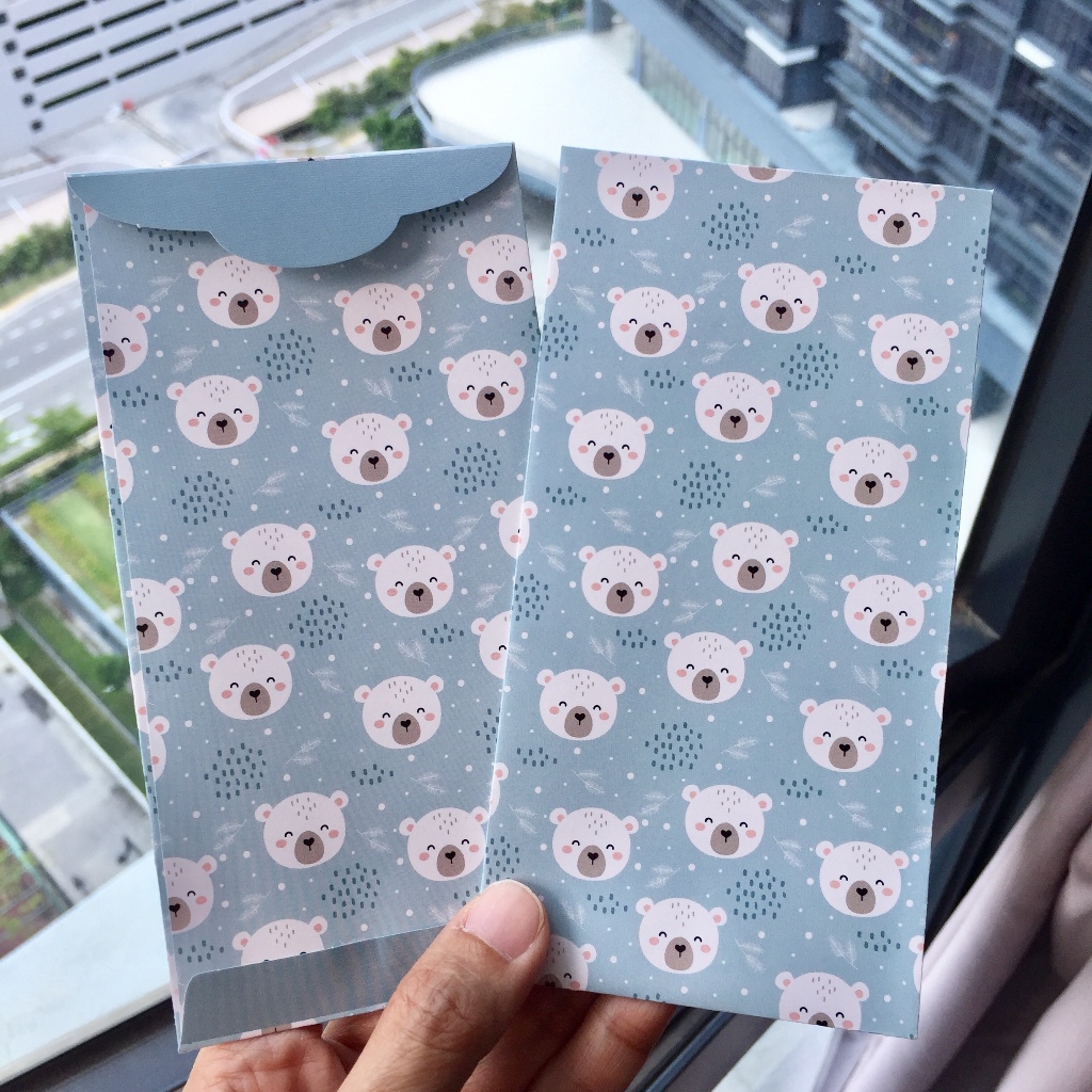 KawaiiGift 5pcs Minimalist Sampul Raya 2025 Angpao Packet Sampul Duit ...