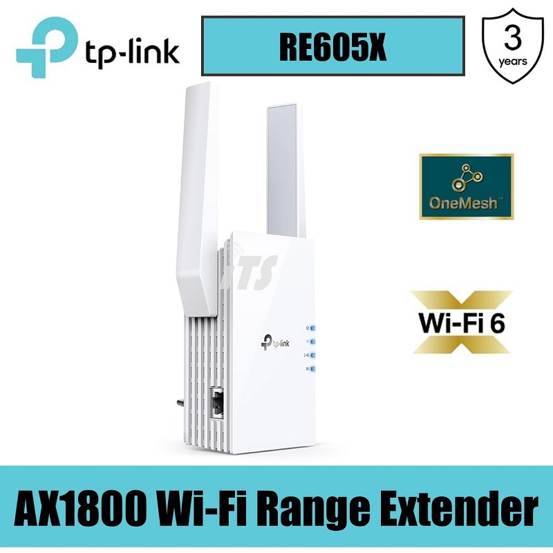 TP-Link AX1800 Wi-Fi Range Extender (RE605X) | Shopee Malaysia
