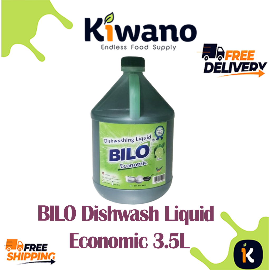 BILO Dishwash Liquid Economic \ Pencuci Pinggan Cecair Ekonomi 3.5L ...