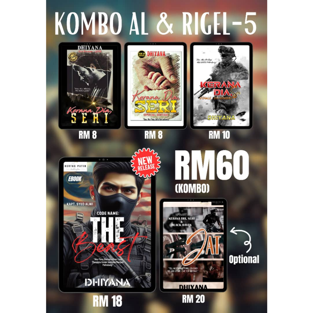 KOMBO AL & RIGEL-5 DHIYANA (READY FILE) | Shopee Malaysia