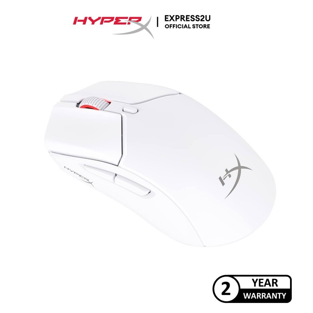HYPERX PULSEFIRE HASTE WHITE WIRELESS GAMING MOUSE 2 | Shopee Malaysia