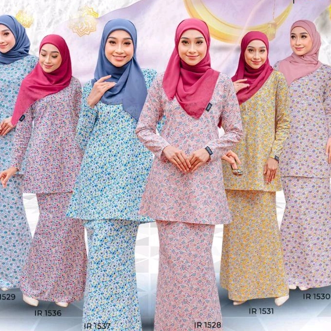 💥READY STOCK 💥BAJU MINI RIAU KURUNG ANGGUN COTTON COLLECTION ENGLISH ...