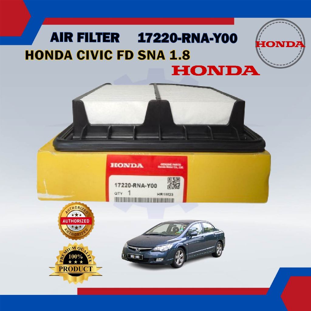 Air Filter-Honda Civic FD SNA 1.8.Stream SMA RN6 (2006-2011)-Honda ...