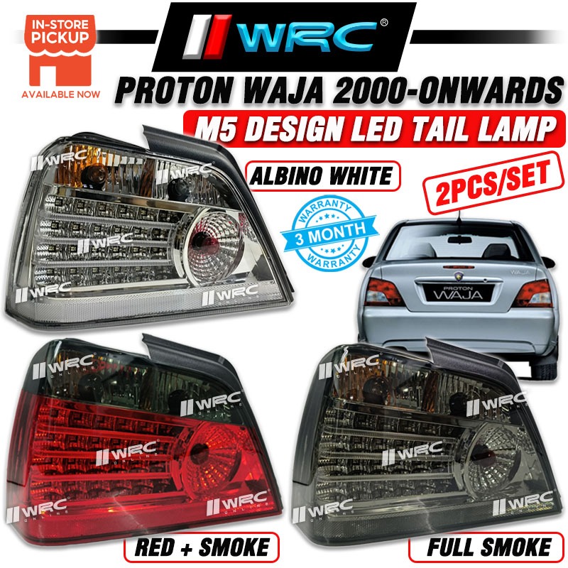 WRC Proton Waja 2000 - Onwards M5 Design Led Tail Lamp | Shopee Malaysia