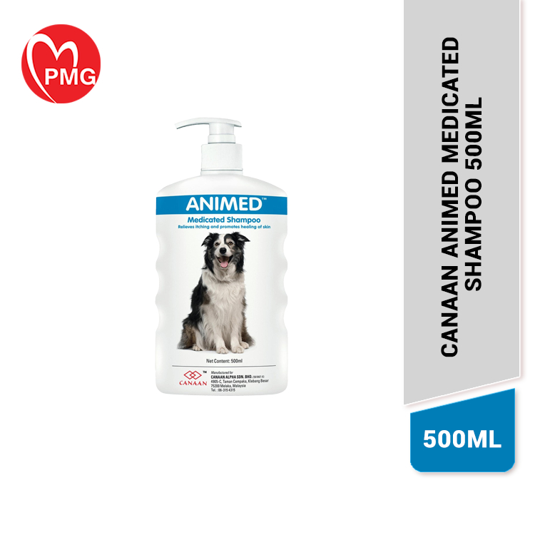 [PMG PHARMACY] Canaan Animed Medicated Shampoo 500ml | Shopee Malaysia