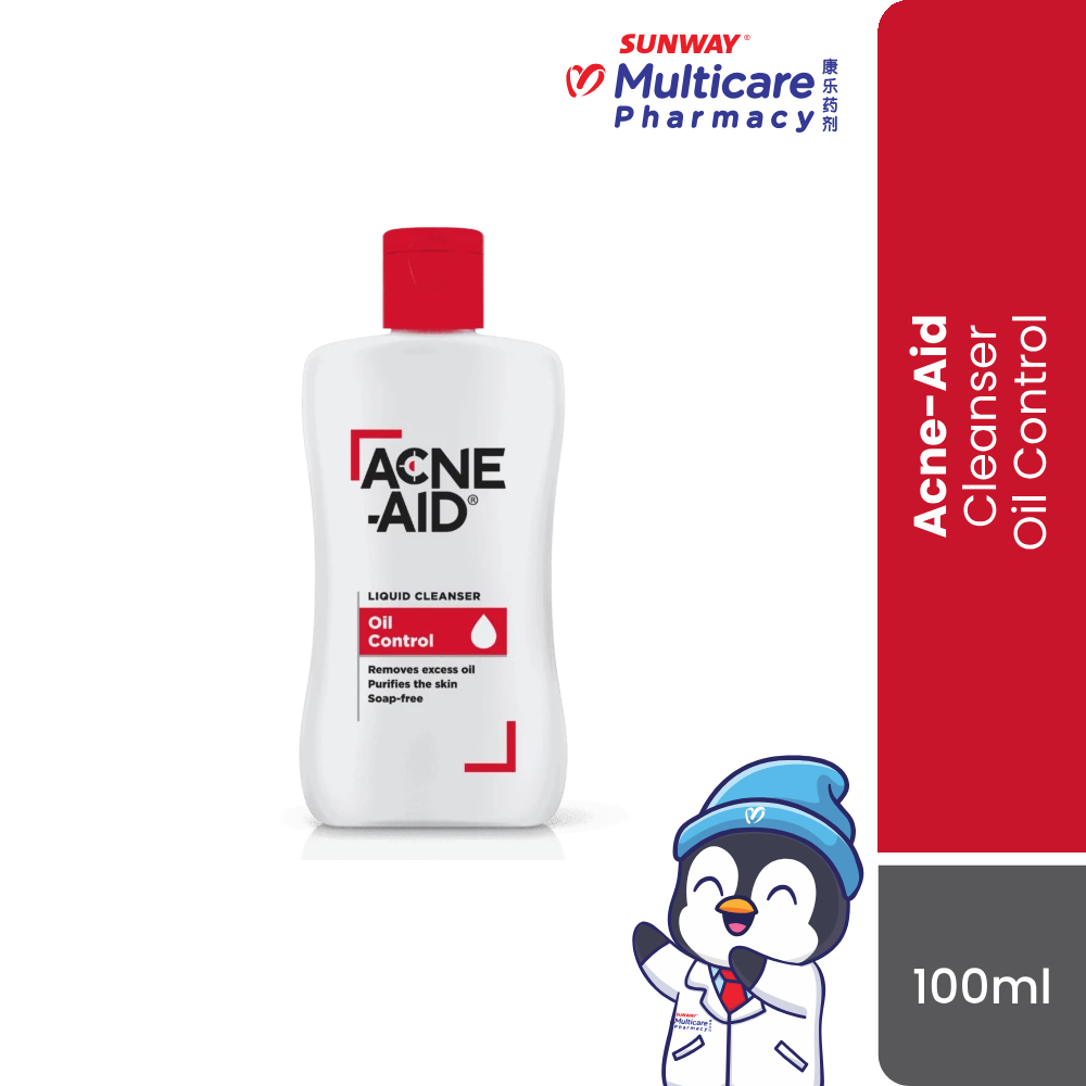 Acne-Aid Liquid Cleanser Oil Control 100ml | Shopee Malaysia