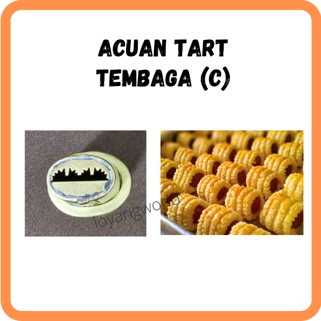 Acuan Tart Nenas Gulung Tembaga Semperit Klasik Bulu Mata Semperit ...