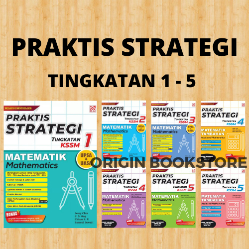 [OG] 2023 Praktis Strategi KSSM Matematik/ Add Maths (DWI)Tingkatan 1 - 5 | Shopee Malaysia