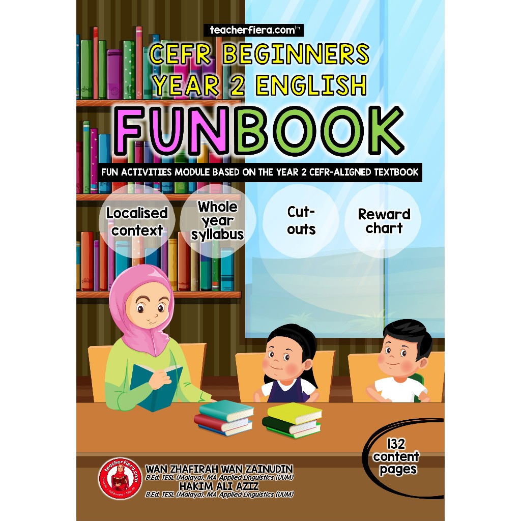 CEFR BEGINNERS: YEAR 2 ENGLISH FUNBOOK BY TEACHERFIERA.COM | Shopee ...