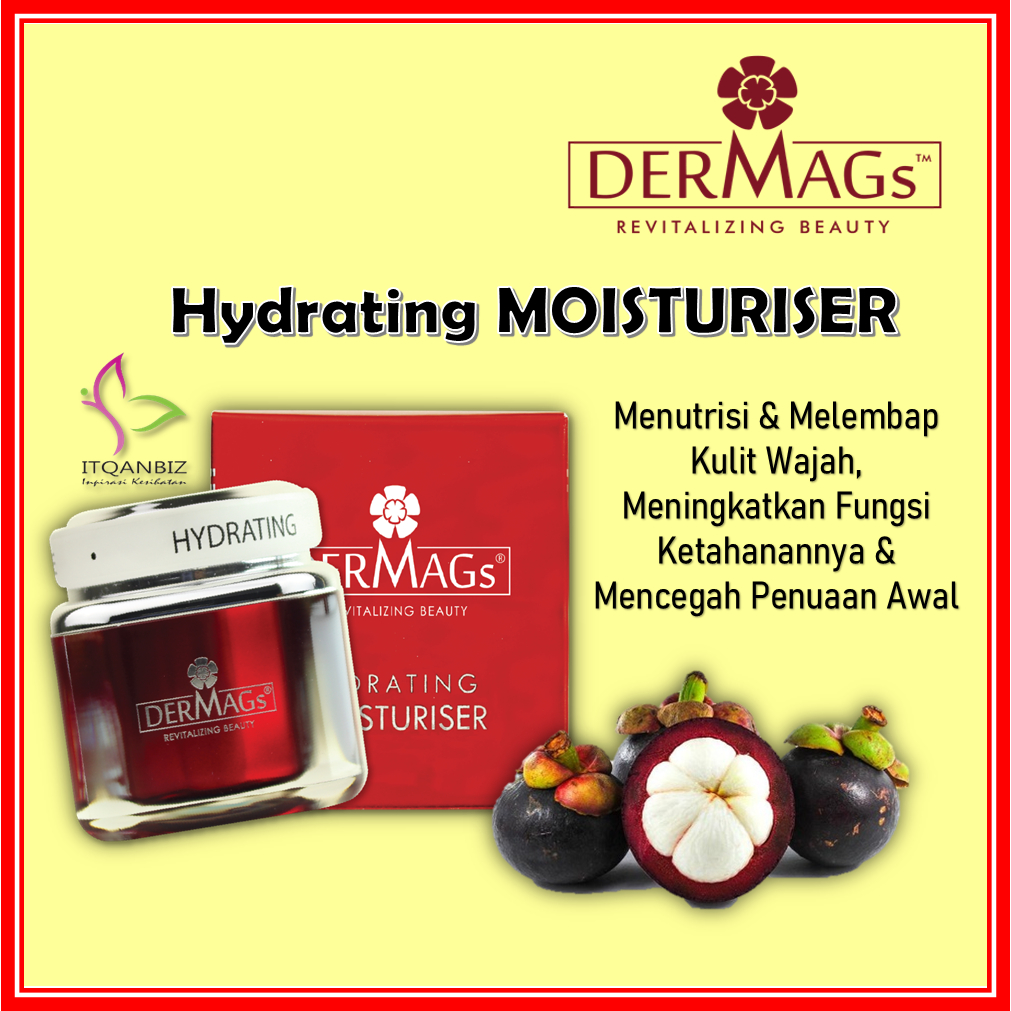 DERMAGs Hydrating Moisturiser Pelembap Wajah Original Skincare UTM By ...