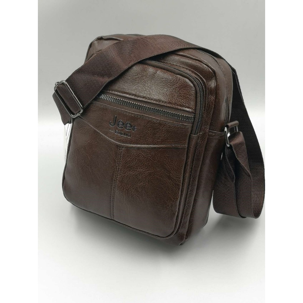Ready Stock🔥Men's Pu Leather Sling Bag Beg Sandang Lelaki Kulit Beg ...