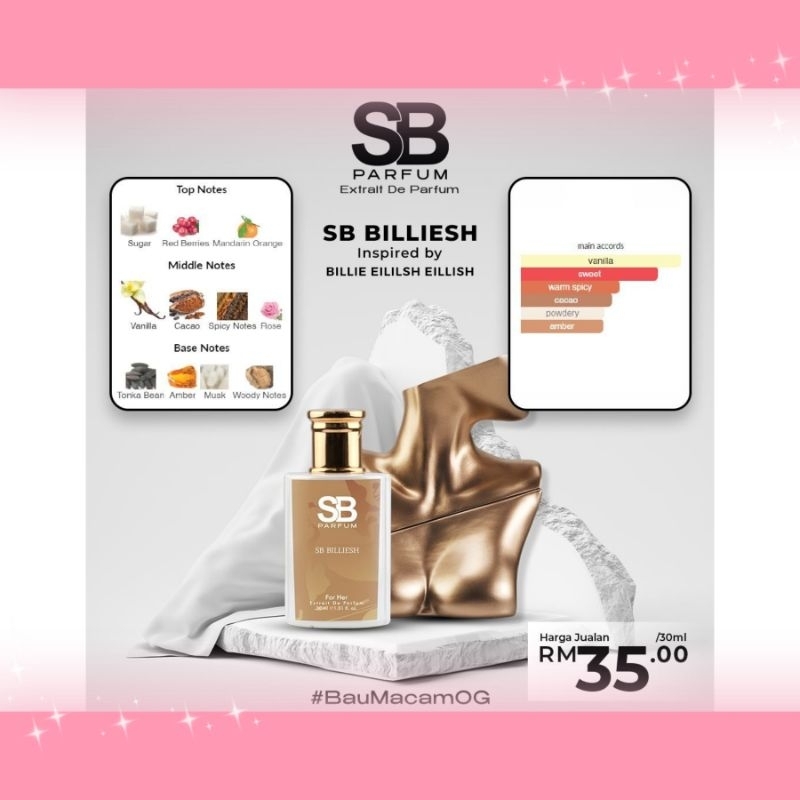 PERFUME SUGARBOMB / SB Parfum 30ml / PERFUME FOR MEN /PERFUME FOR WOMEN /EDP | Shopee Malaysia
