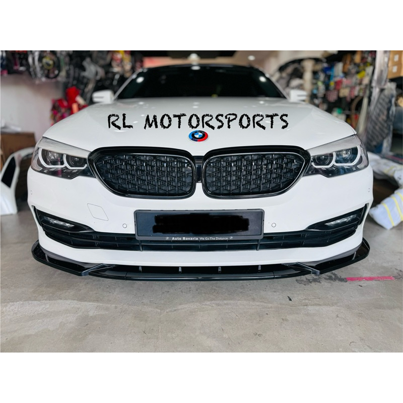 BMW G30 PreLCI 2018 2019 2020 Non Msport front lip skirt diffuser rear ...