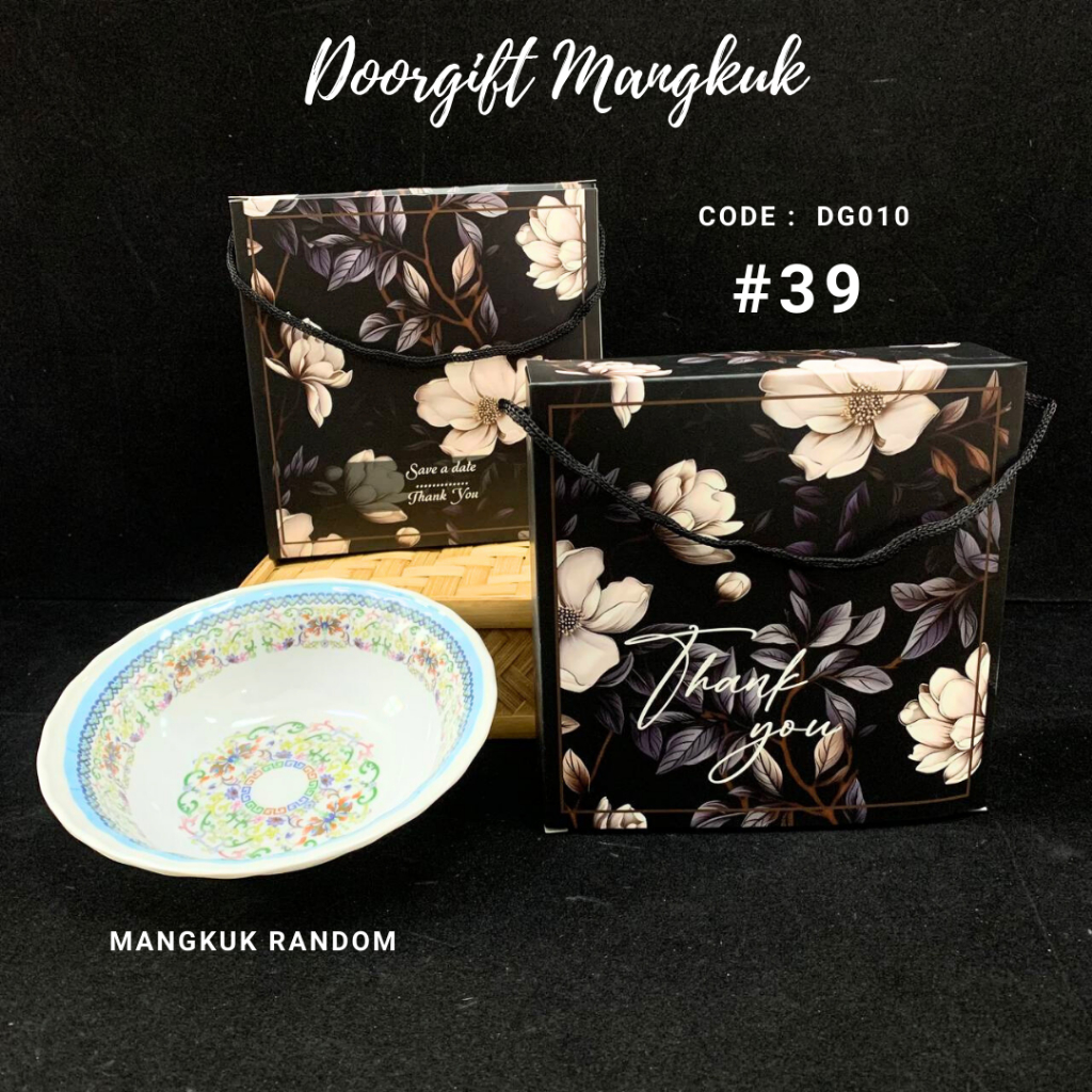 100pcs Doorgift Mangkuk Sup | Piring Pinggan Melamine | Plate Kotak ...