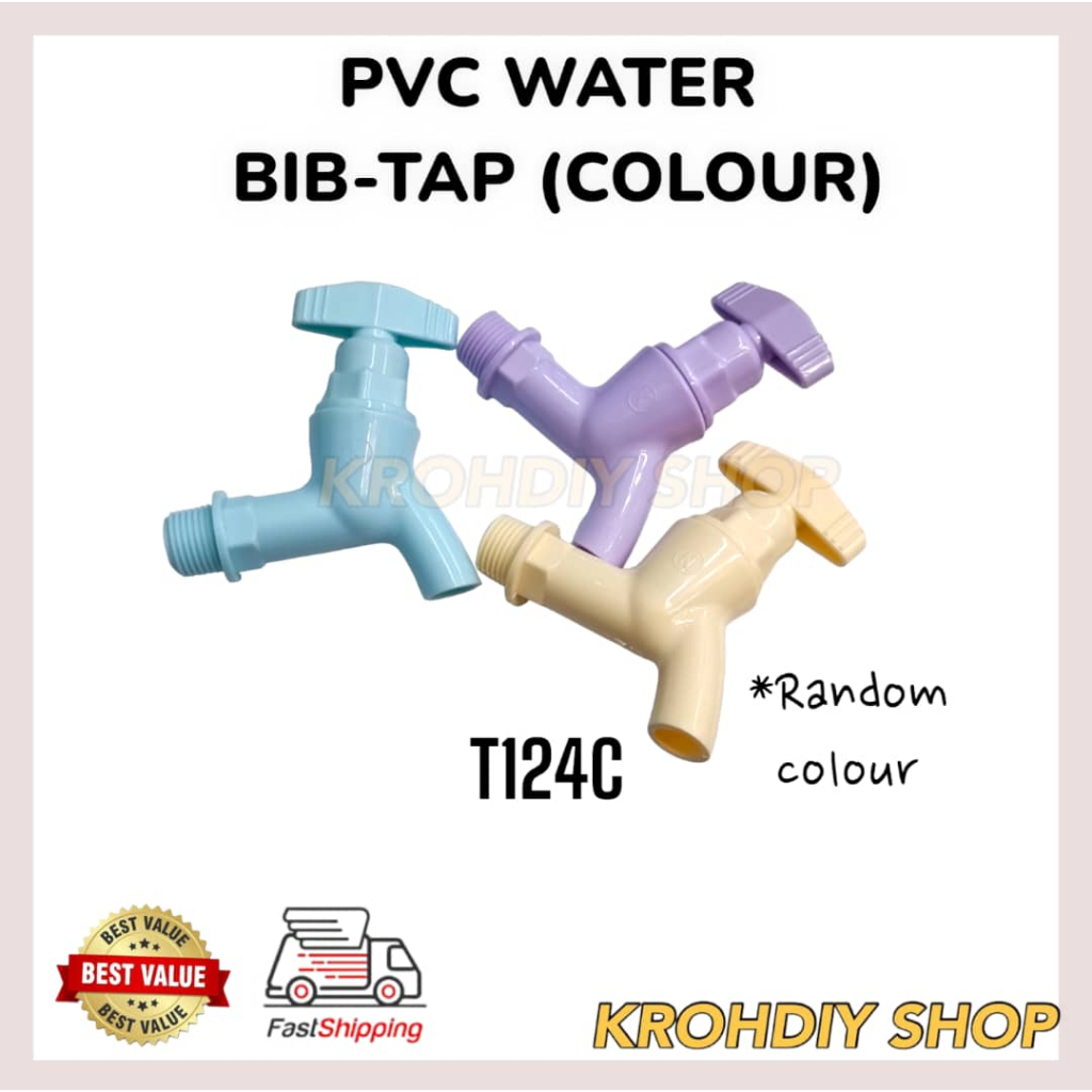 PVC Water BIB - TAB / Kepala Paip Air (Colour) | Shopee Malaysia