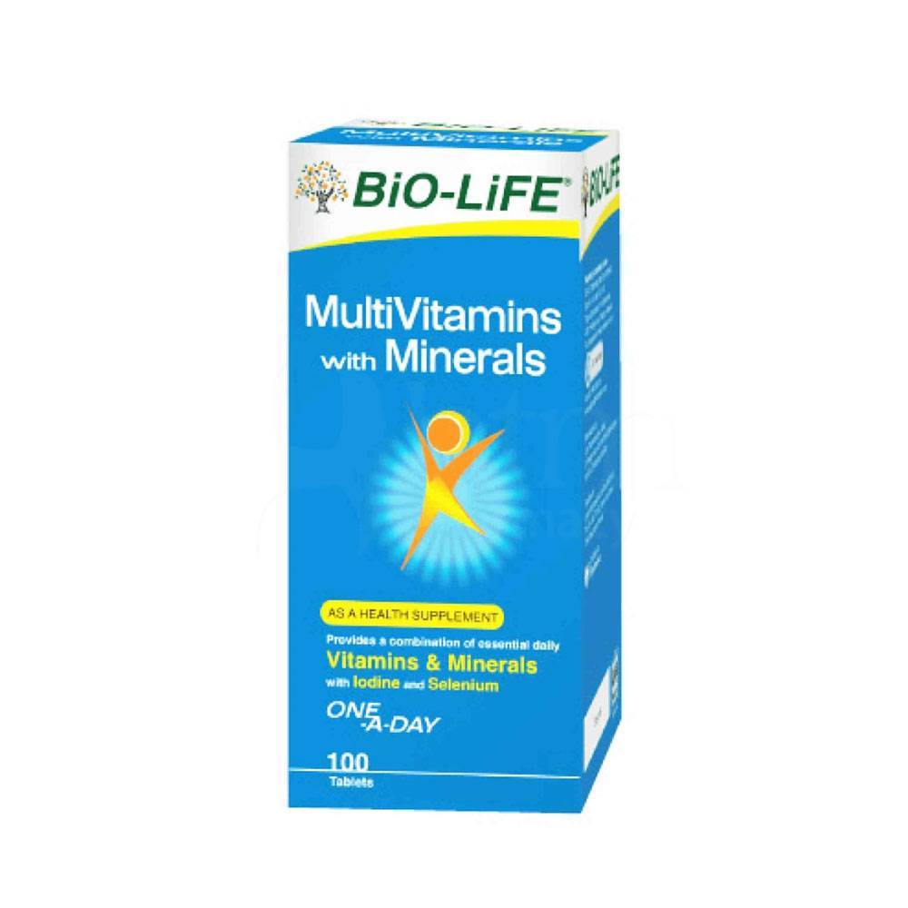 Bio-Life Multivitamins With Minerals 100S/100SX2 (EXP:12/24) | Shopee ...