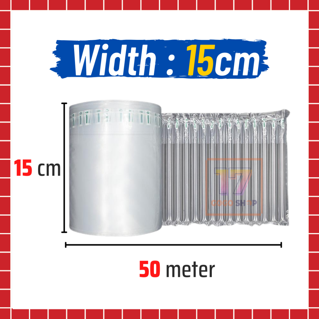 Inflatable Bubble Wrap 50m Air Bubble Wrap Air Bubble Tube Air Column ...