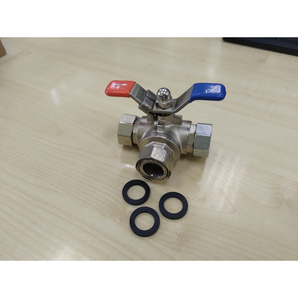 3 WAY VALVE - 3/4" S/STEEL | Shopee Malaysia