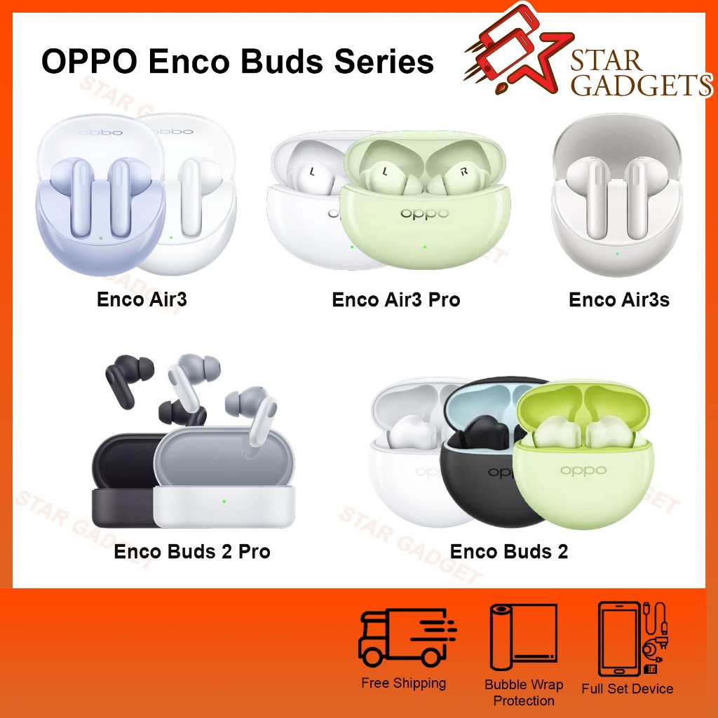 OPPO Enco Air3 / Enco Air3 Pro / Enco Air3s / Enco Buds2 / Enco Buds2 ...