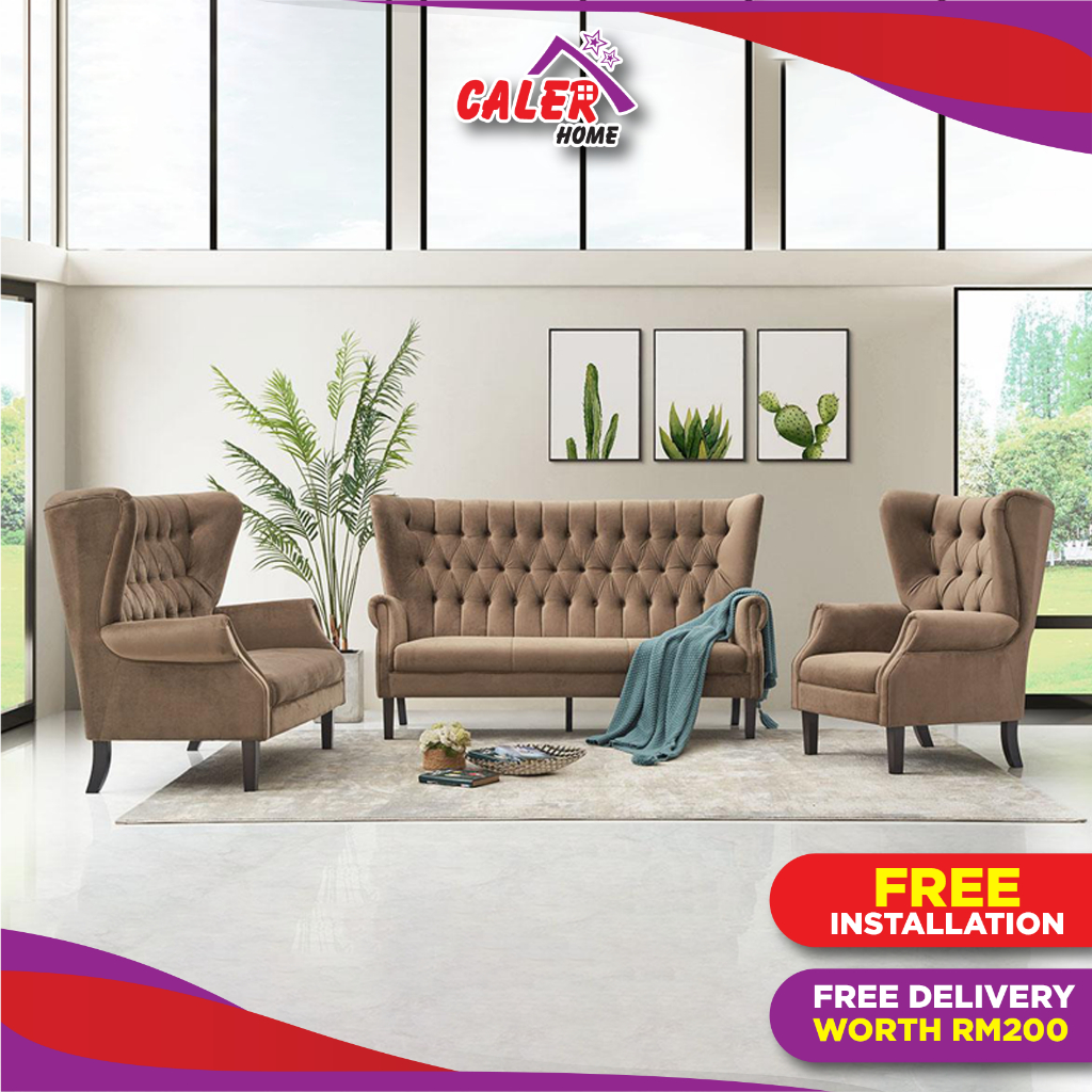 Caler Home Hugo 1+2+3 Sofa Set [Free Installation] | Shopee Malaysia