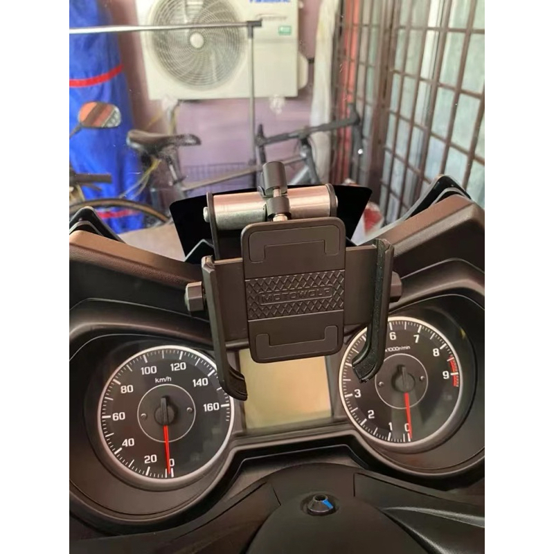 YAMAHA XMAX XMAX250 V1 V2 PHONE HOLDER BRACKET GPS BRACKET HANDLE BAR ...
