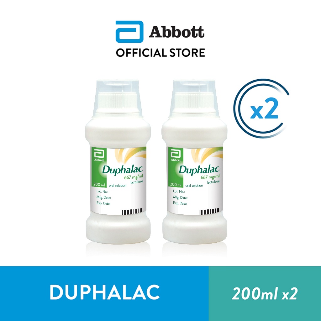 Abbott Duphalac Oral Solution (200ml x 2) | Shopee Malaysia