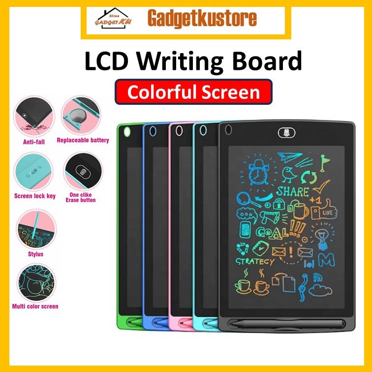 LCD Multi-Colorful Screen Digital Drawing Board 8.5inch/12inch Writing ...