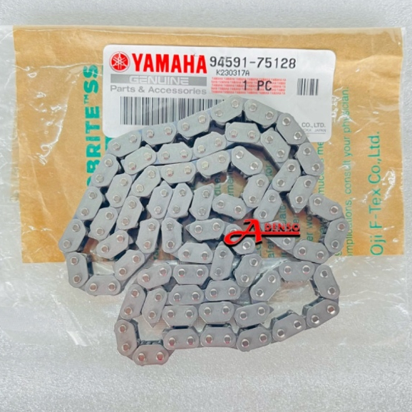 R1 2015 TIMING CHAIN (ORIGINAL100%YAMAHA) 94591-75128 MADE IN JAPAN ...