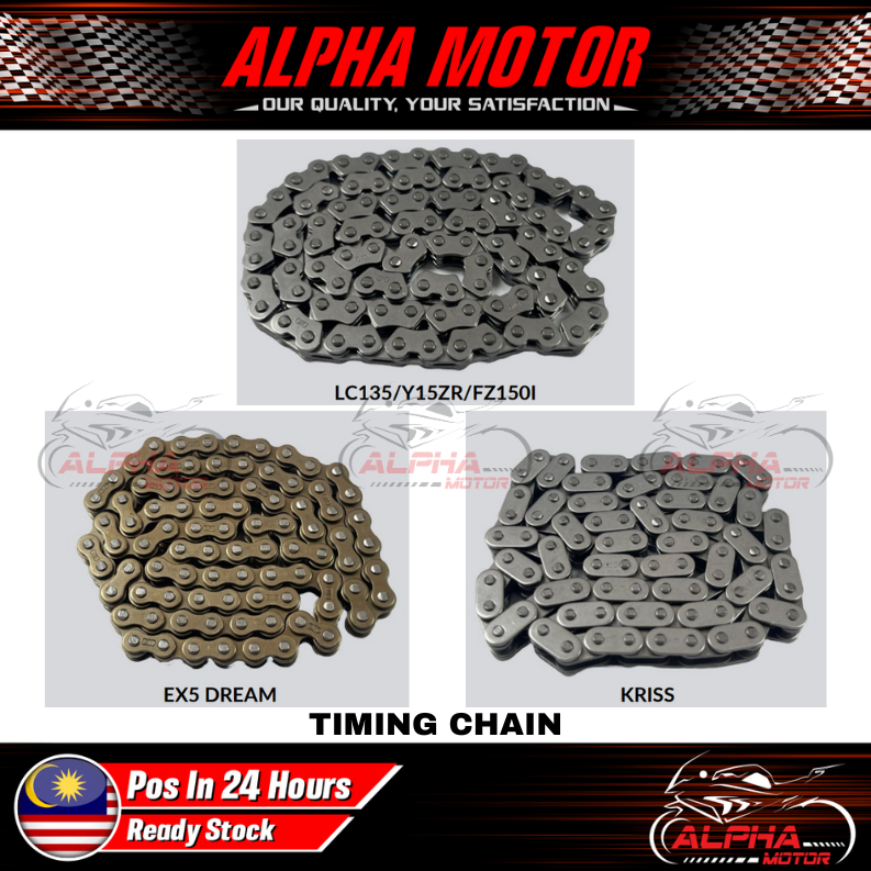 KRISS110 JAGUH SMASH GSX110 FX110 TIMING CHAIN OEM QUALITY ORIGINAL ...