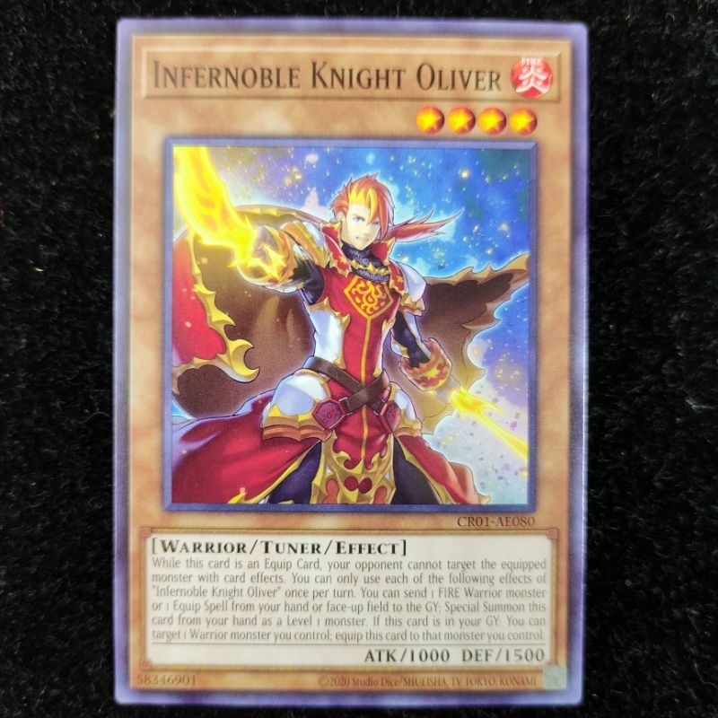 CR01-AE080 Infernoble Knight Oliver (N) | Shopee Malaysia