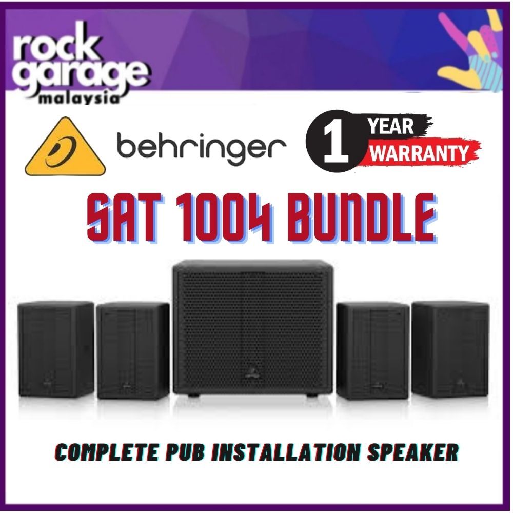 Behringer SAT 1004 Bundle Complete Pub Installation Speaker - Bundle ...