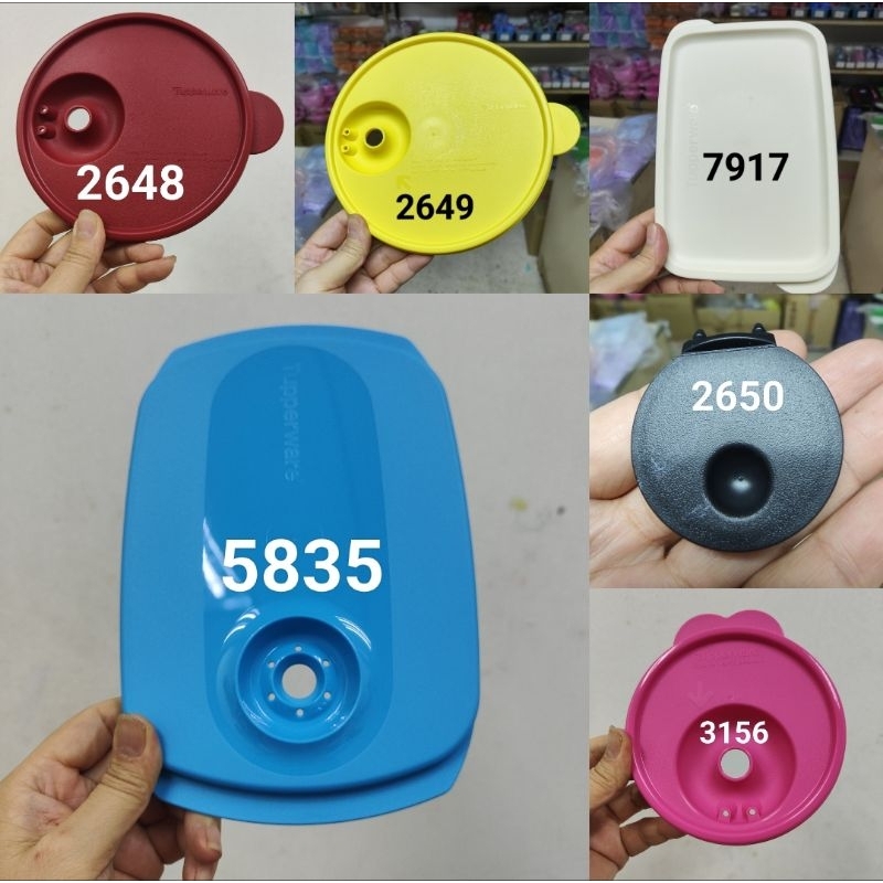 💖💖 Tupperware Spare Parts CrystalWave Lunch Box Seal & Cap / Click To ...