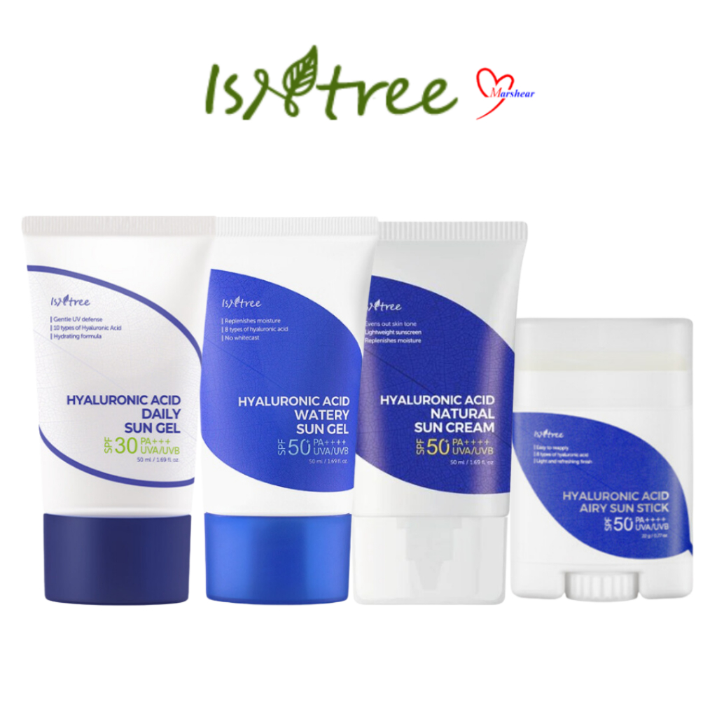 Isntree Hyaluronic Acid Watery Sun Gel / Natural Sun Cream / Daily Sun ...