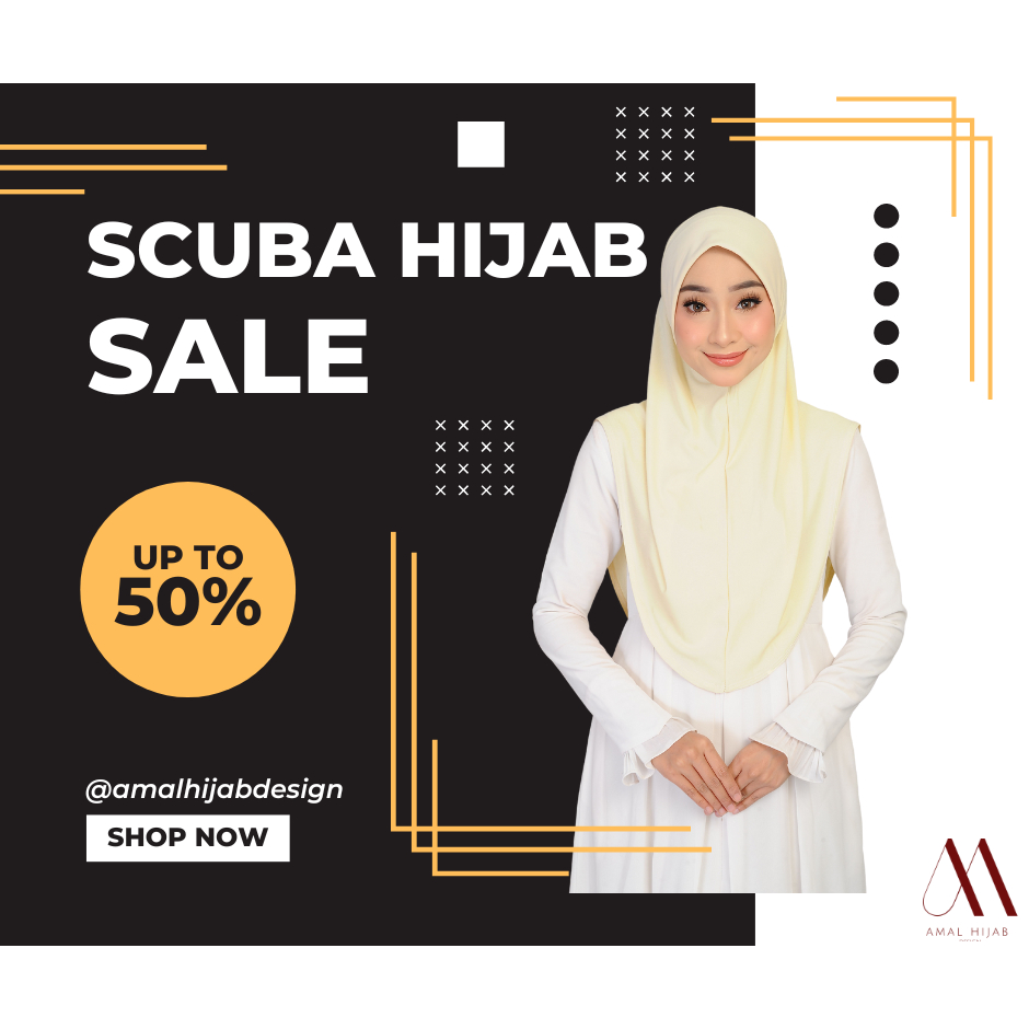 New Tudung Sarima Scuba Awning Kain Mosscrepe 50 Colors | Shopee Malaysia
