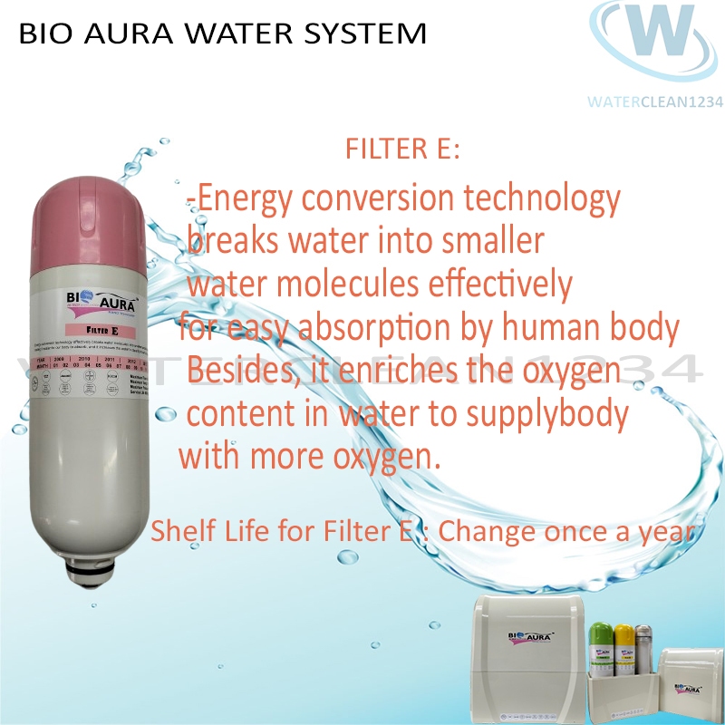 BIO AURA Water System ( Full Set / Filter Cartridge A,B,C,D,E,F ) - Bio ...