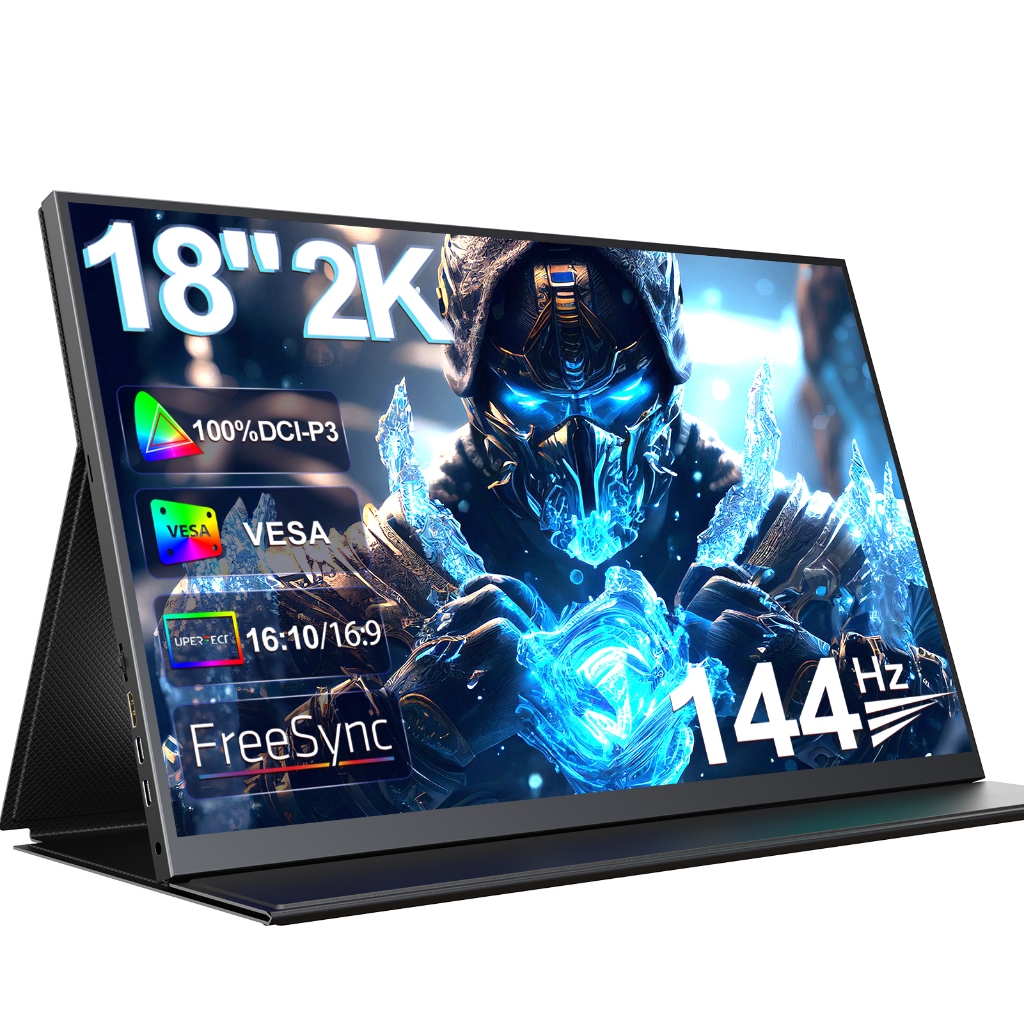 [Local delivery]UPERFECT Portable Monitor 18 Inch 2K 100%sRGB 144Hz ...
